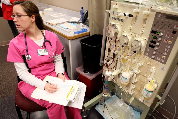 Cholesterol machine pulls out LDL