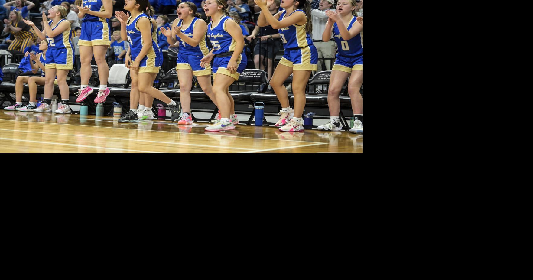 PHOTOS: Wall Eagles against Ethan in girls Class B state tournament