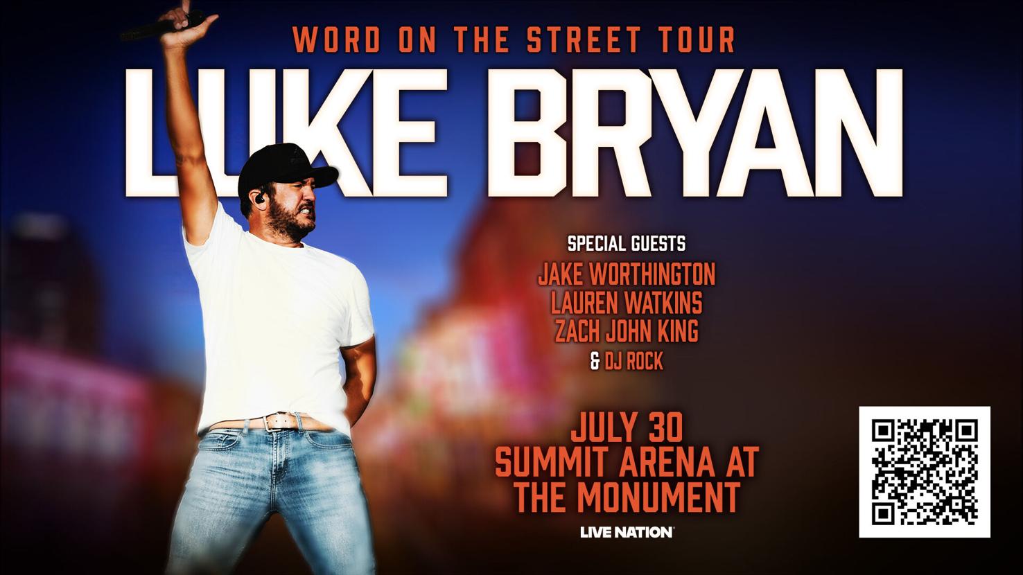 Luke Bryan tour coming to Rapid City, South Dakota