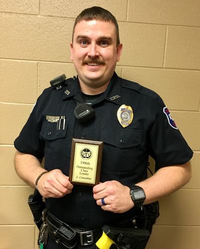 Considine near the top at training