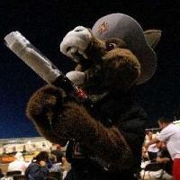 Rush unveils its mascot to crowd at Range Days Rodeo