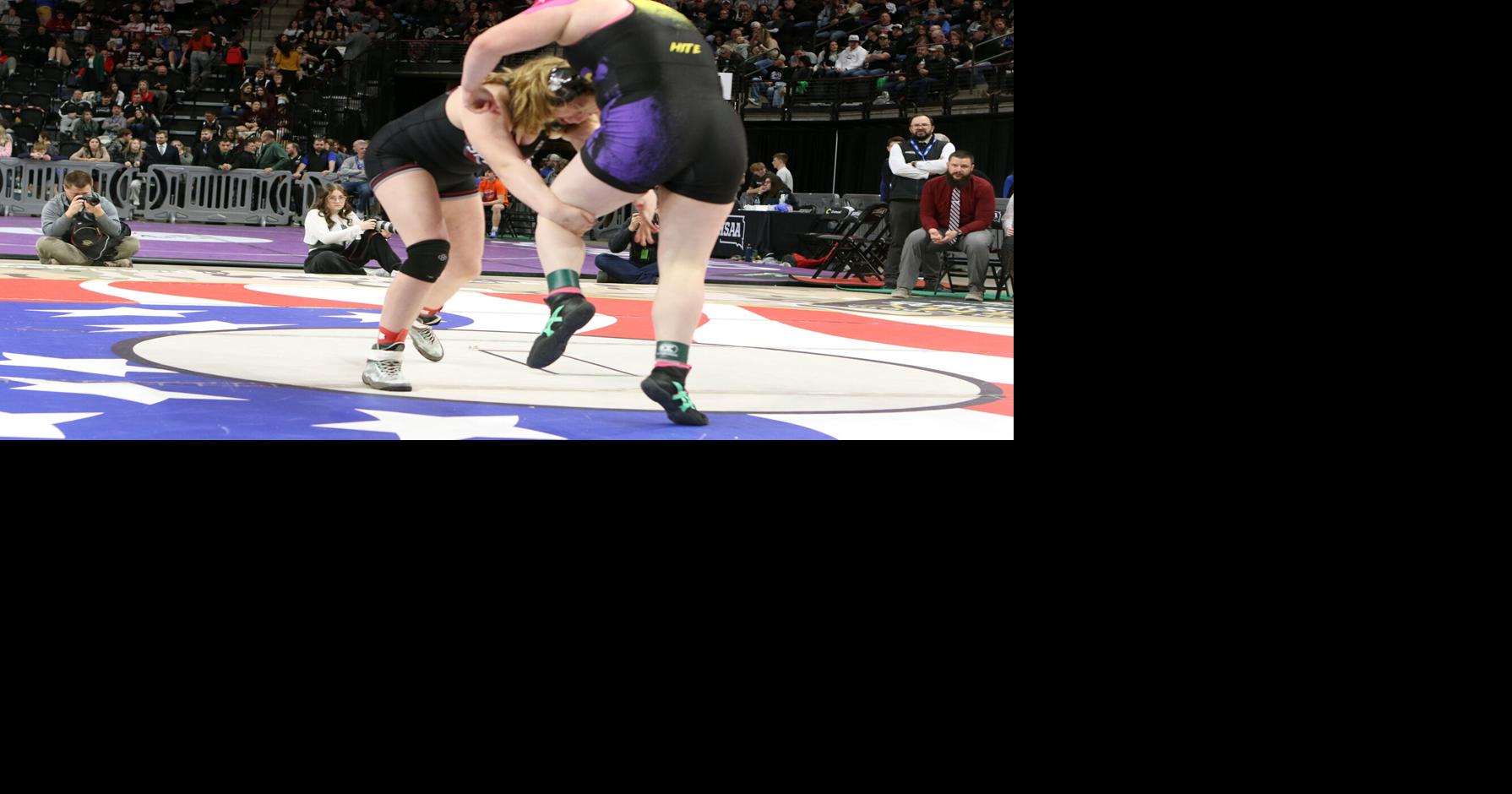 Jessica Hite of Custer beats Spearfish's Marleee Heltzel