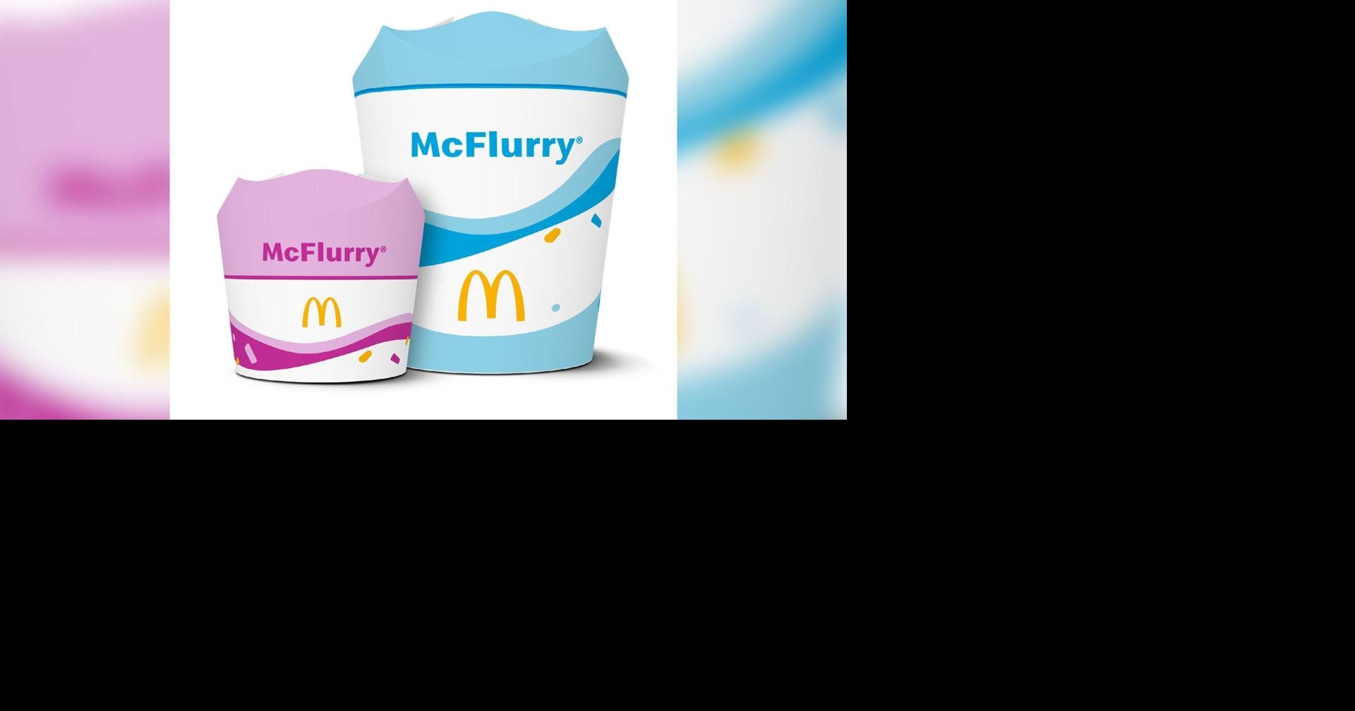 McDonald’s McFlurry getting a makeover with new look, size