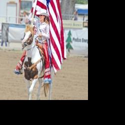 High school rodeo queen defends her crown