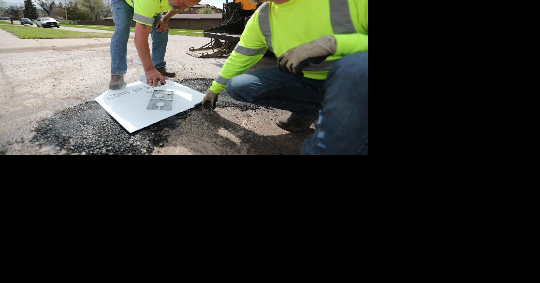 Pothole season underway with $5K boost from Domino's Pizza