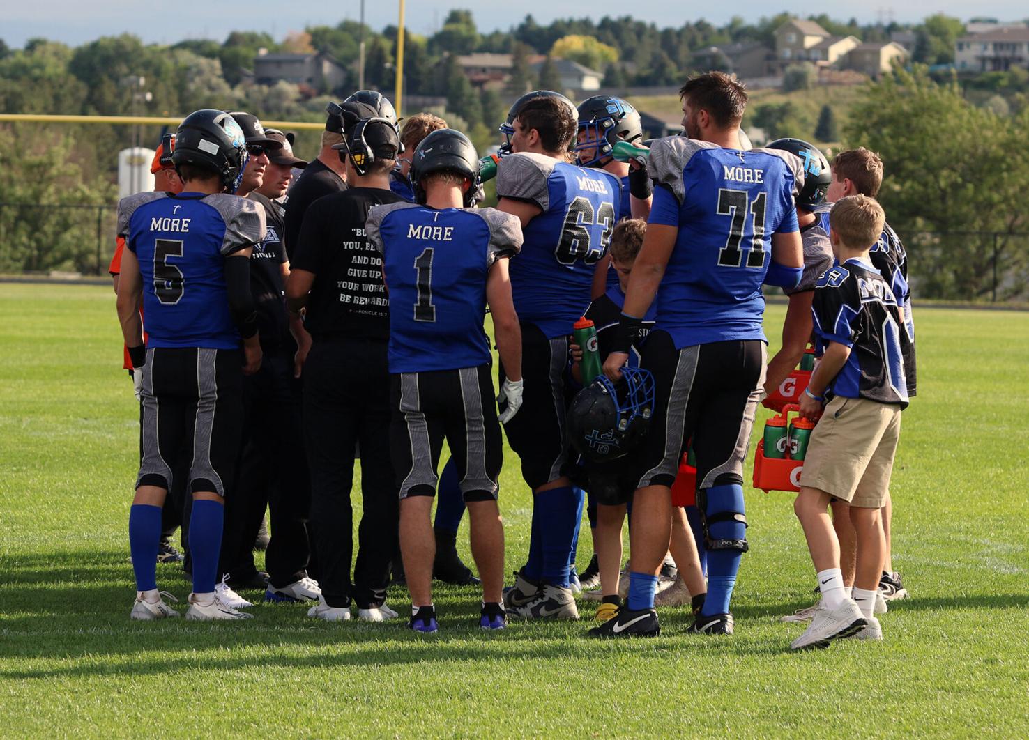 St. Thomas More football beats Sioux Valley in Rapid City