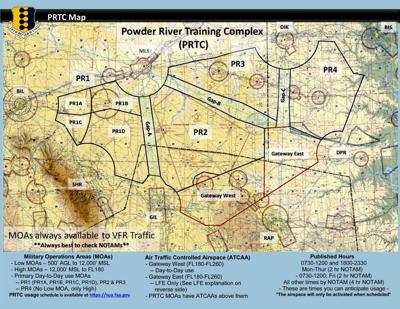 Air Force sets major training in area for June 7-9