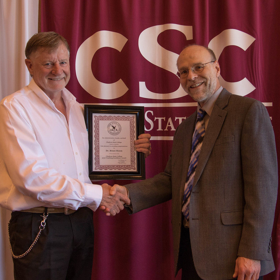 CSC faculty and staff receive recognition