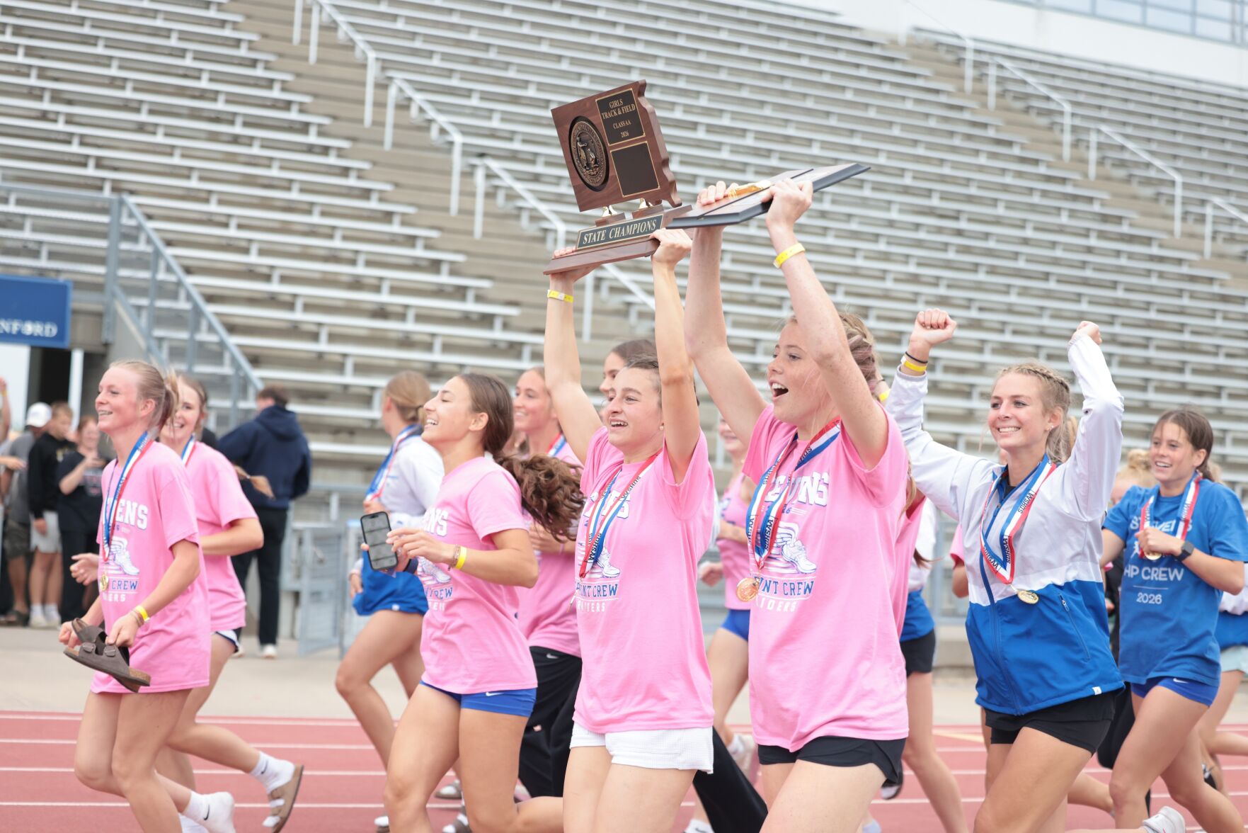 RC Stevens girls track and field takes Class AA team title