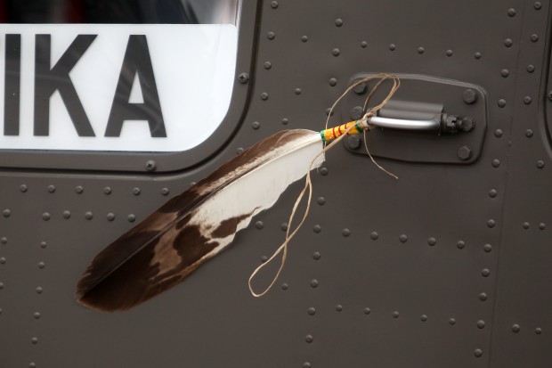 Guard, Native communities gather to welcome new choppers