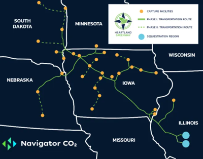 South Dakota regulators deny Navigator's CO2 pipeline application