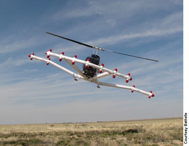 Strange aircraft near Edgemont