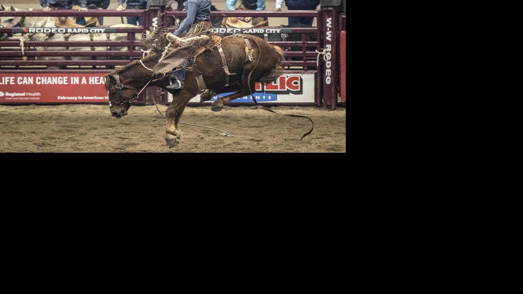 Cole Reiner returns to Rapid City with bareback win | Sports ...