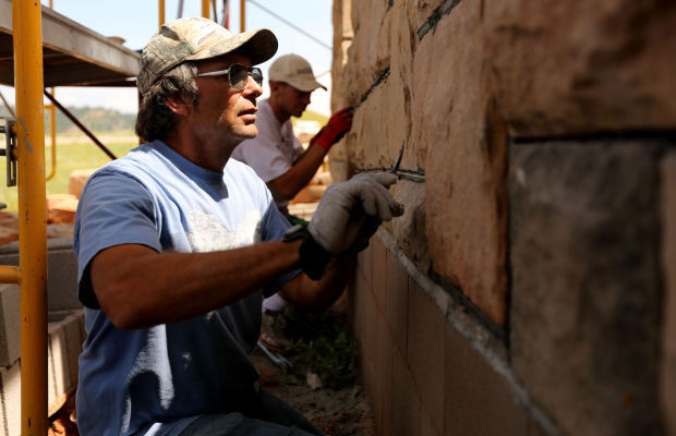 Historic Newcastle flour mill building moved to Devils Tower, stone by ...
