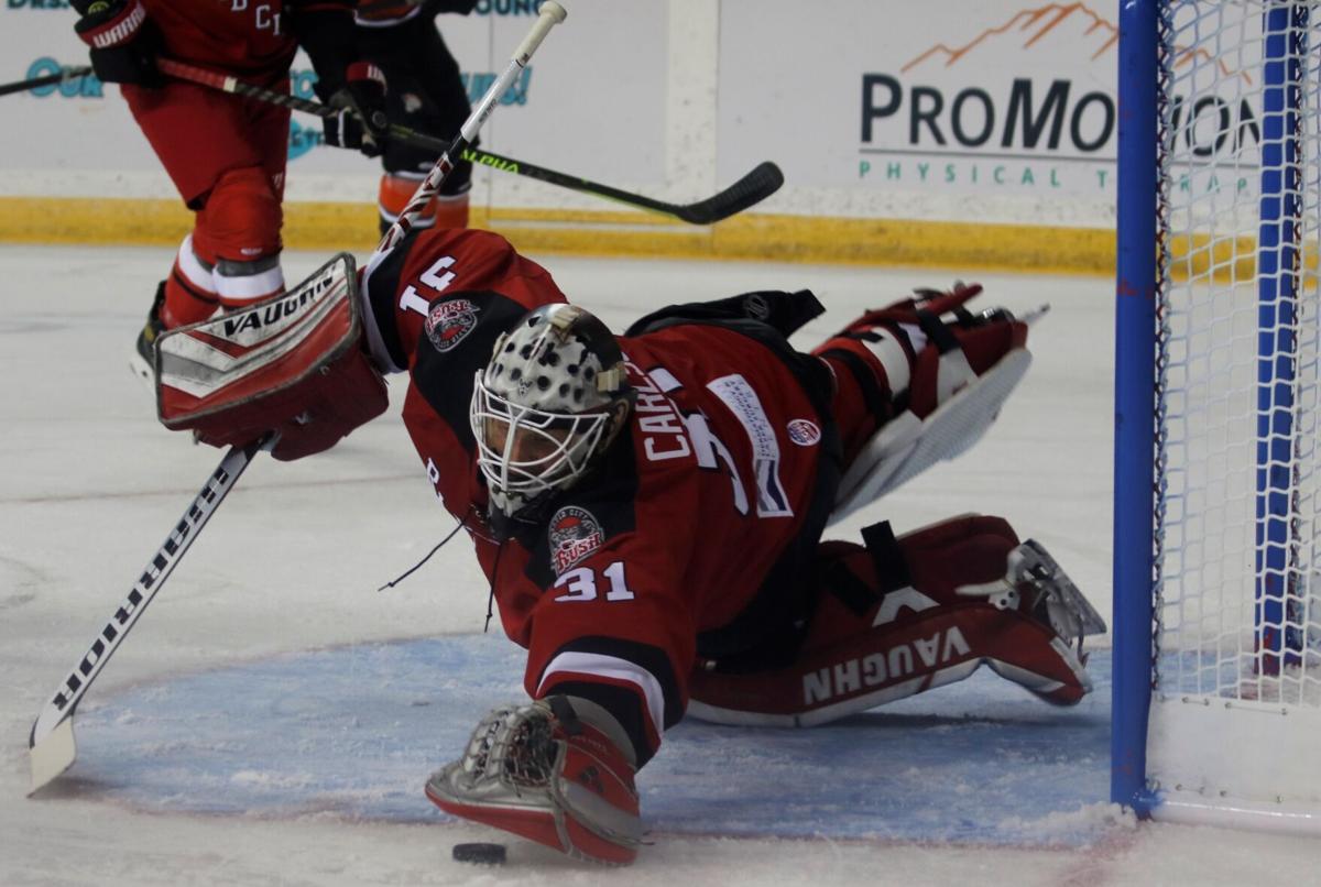Carlson makes 1st start in 17 months as lethargic Rush blanked by ...
