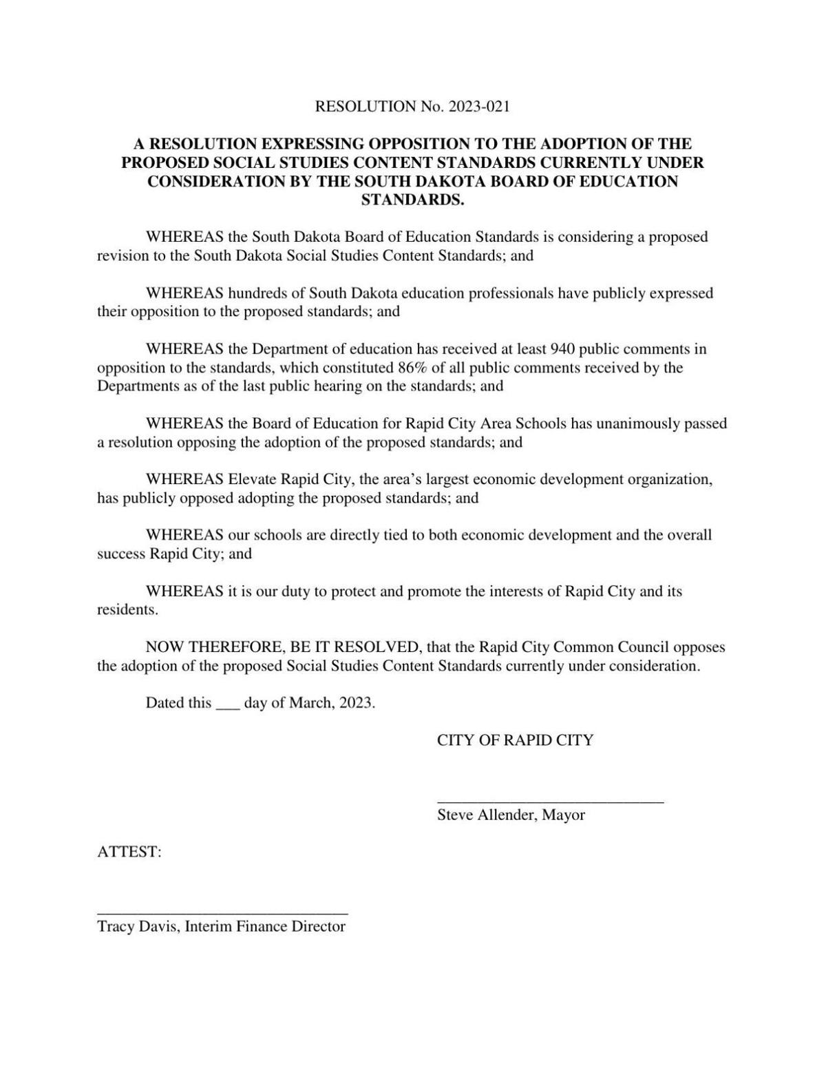 City Council tie-breaker: Mayor Allender votes 'yes' to oppose state's ...