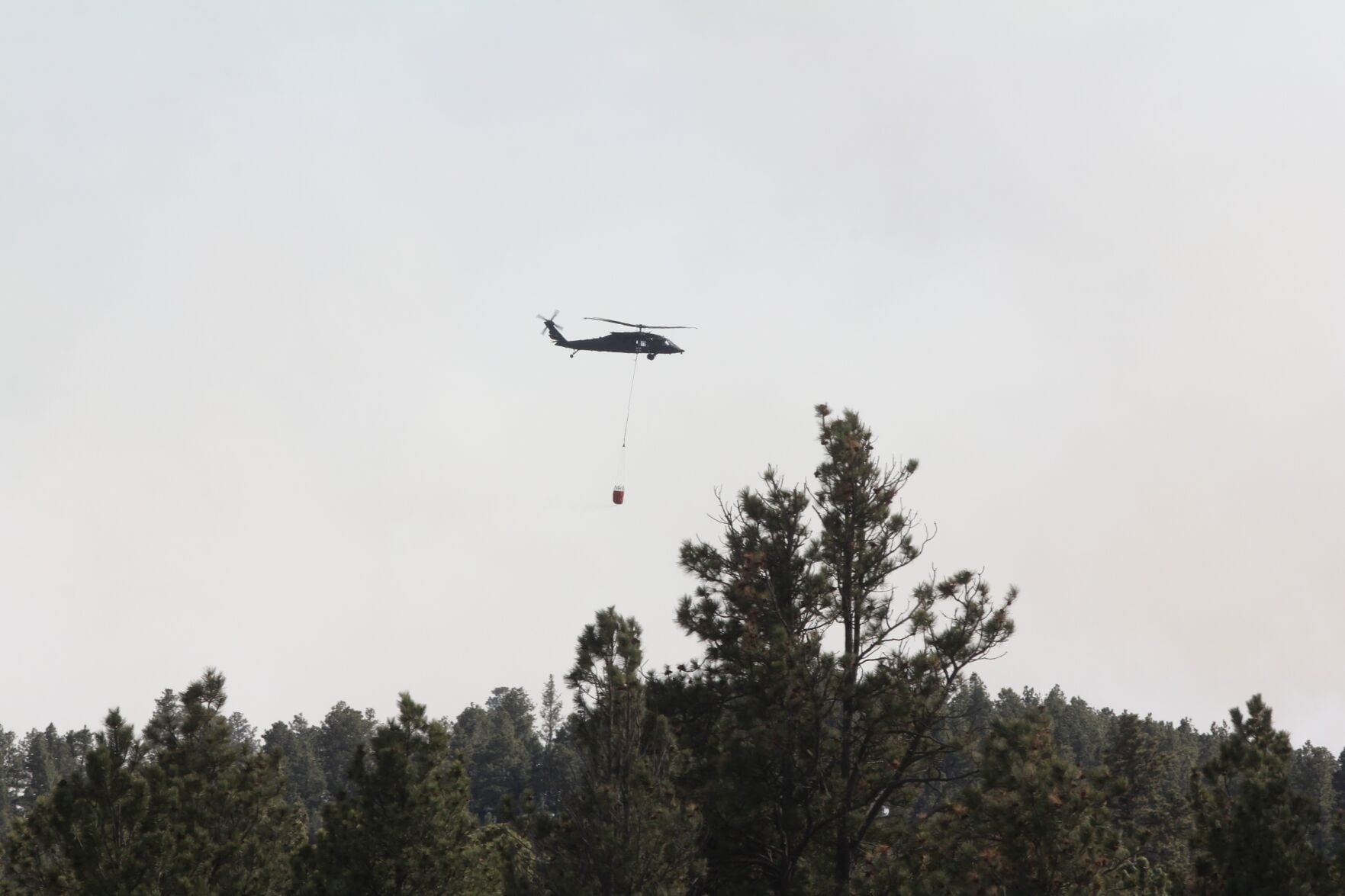 Evacuation order in place in Rockerville after fire starts