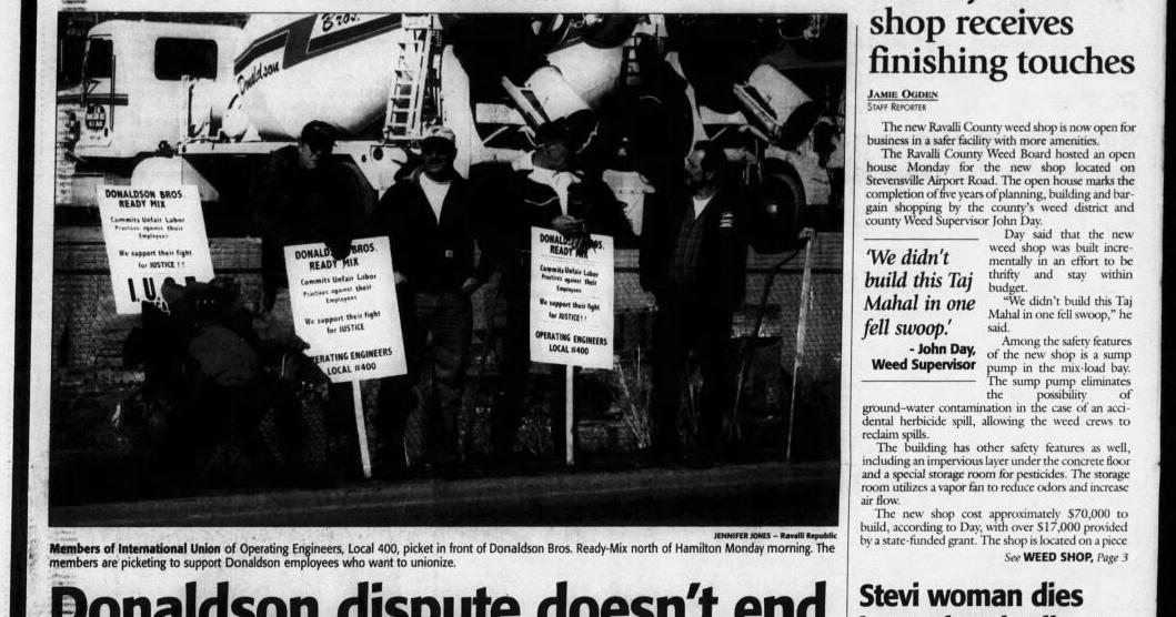 Feb. 27 Ravalli Republic news from 50, 25 years ago