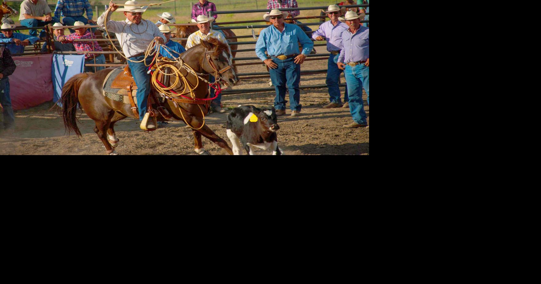 Older cowboys show 'em the ropes at Senior Pro Rodeo