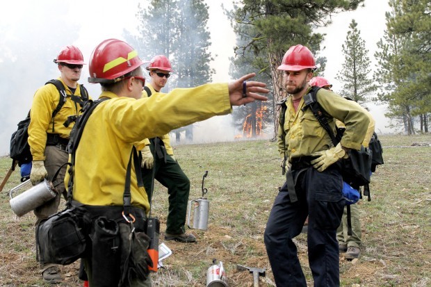 Healthy burning: Fire crews ignite prescribed burn as part of School ...