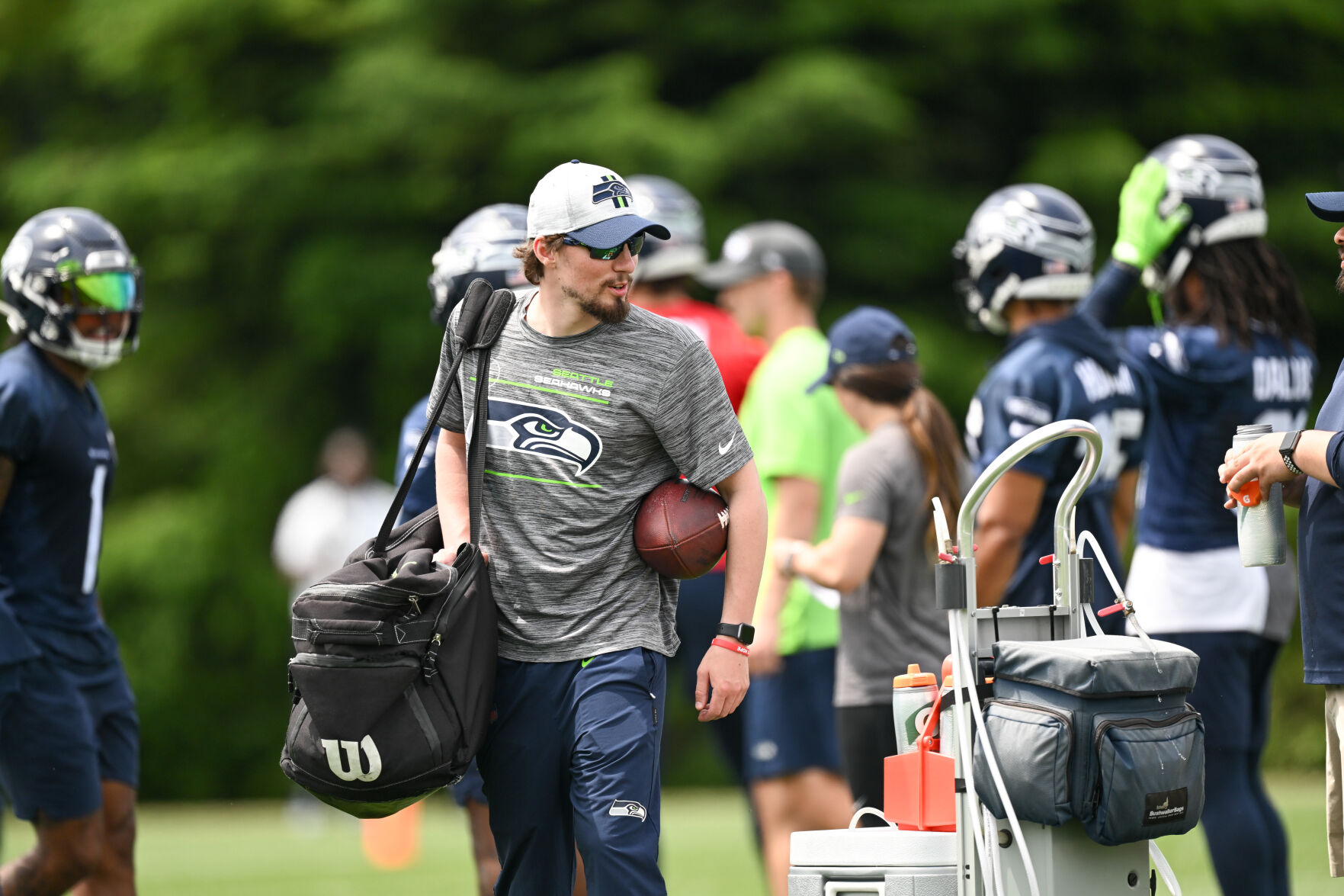 Braxton McCullough travels with Seahawks for 2026 Super Bowl