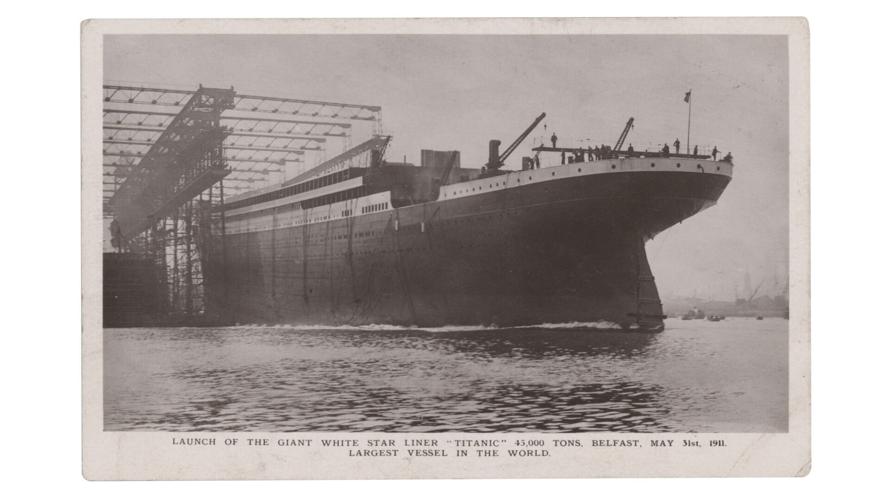 A postcard written by the Titanic's wireless operator could sell for up ...