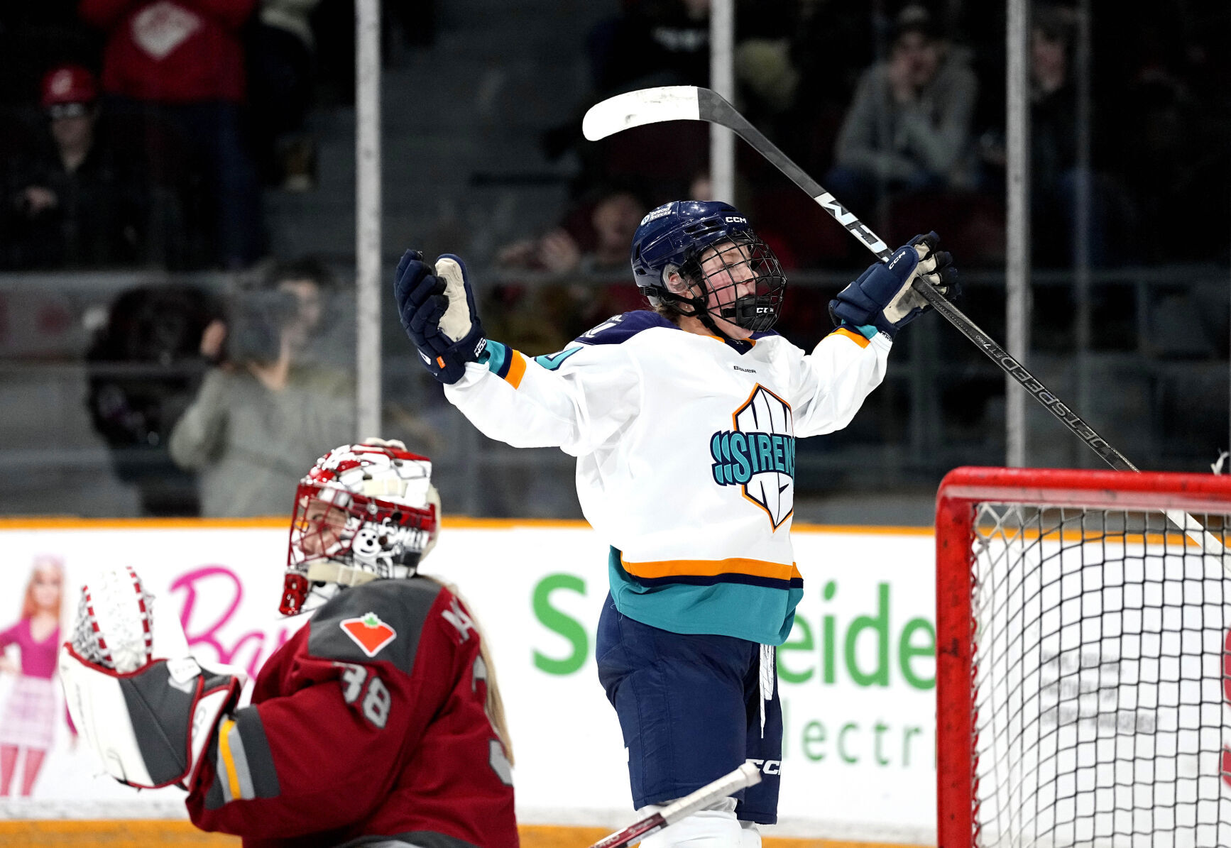 PWHL Sirens Charge Hockey