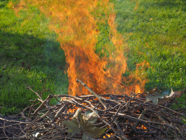 Permits required for open burning