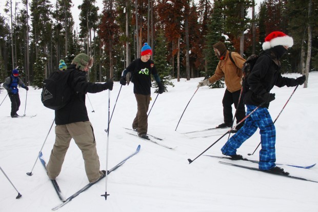 Day on the snow: Darby High School students go on cross-country skiing ...