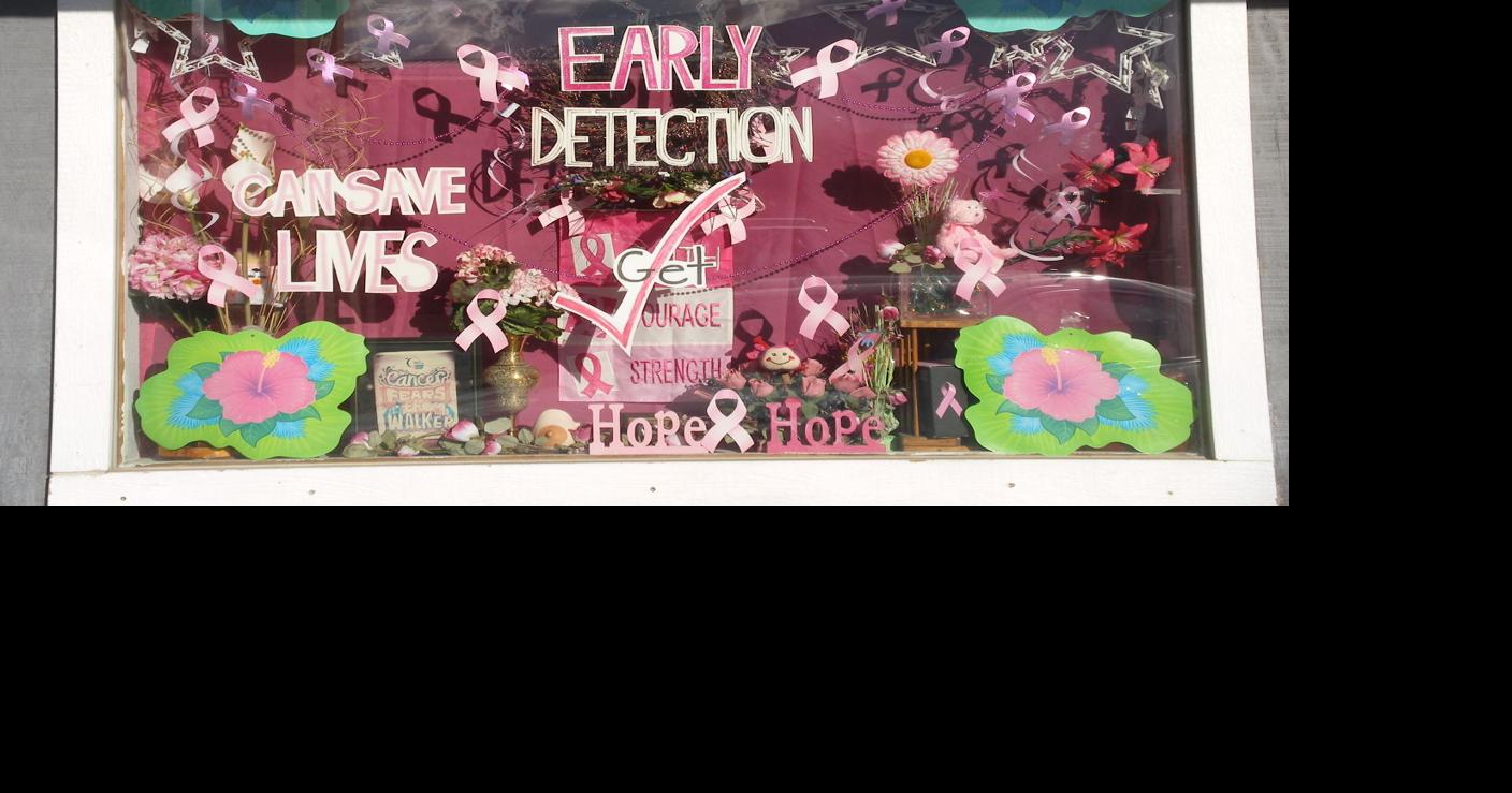 Sprinkle Pink Window Decorating Contest
