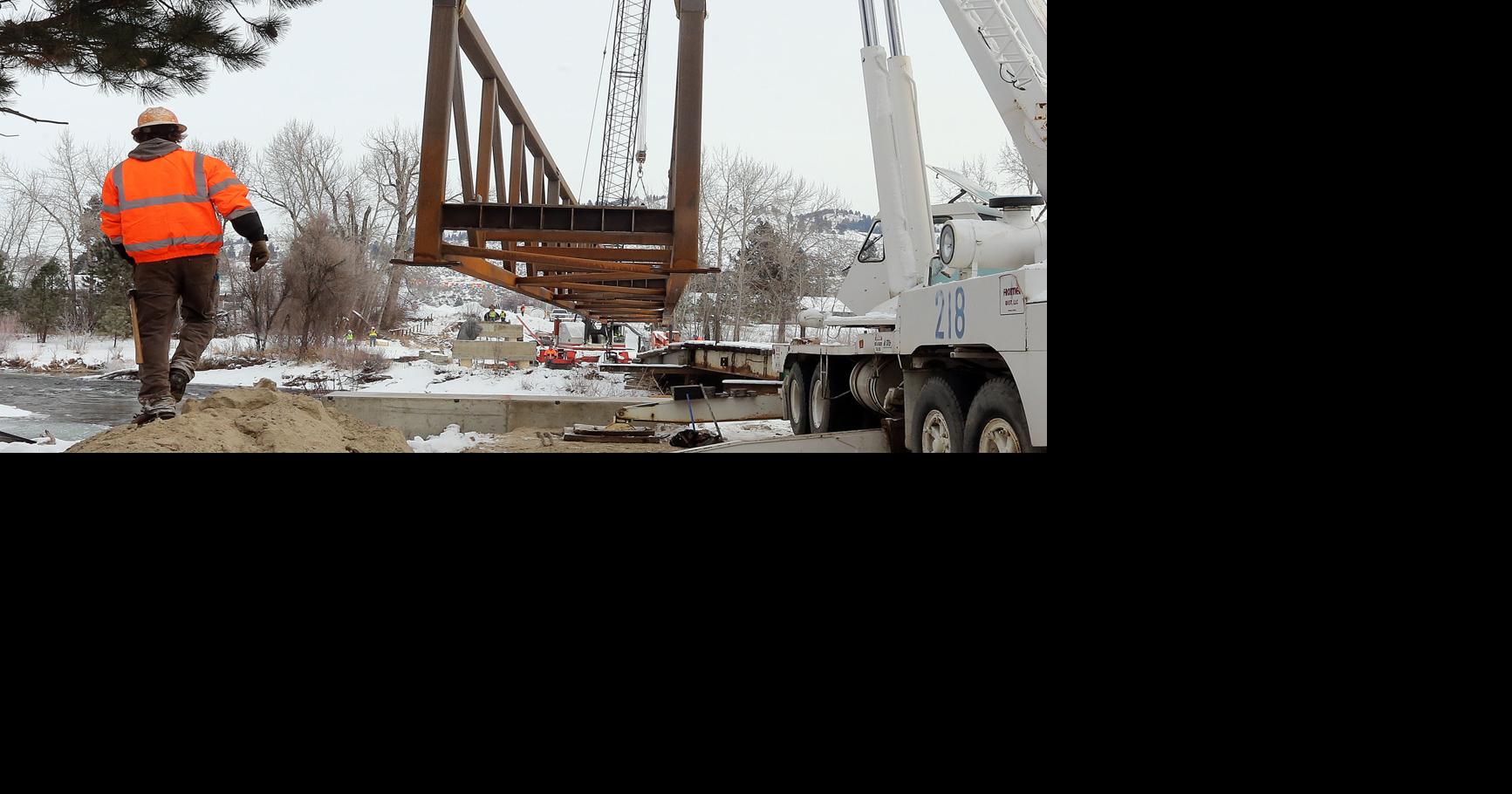 New bridge installed across Bitterroot River