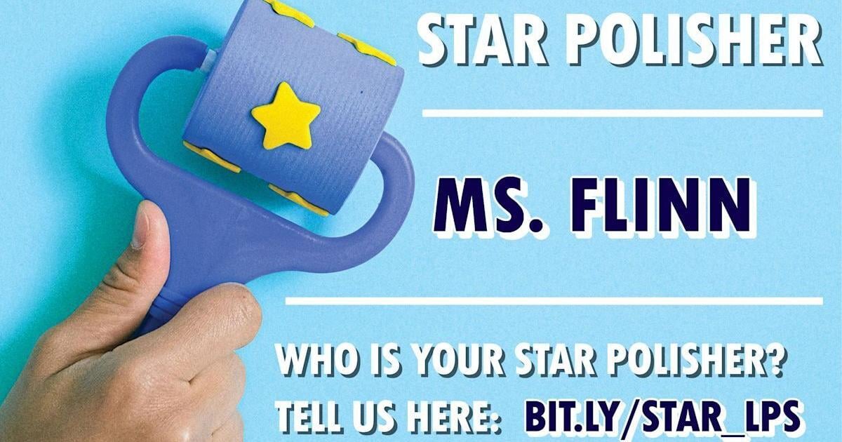Star polisher: Mrs. Flinn