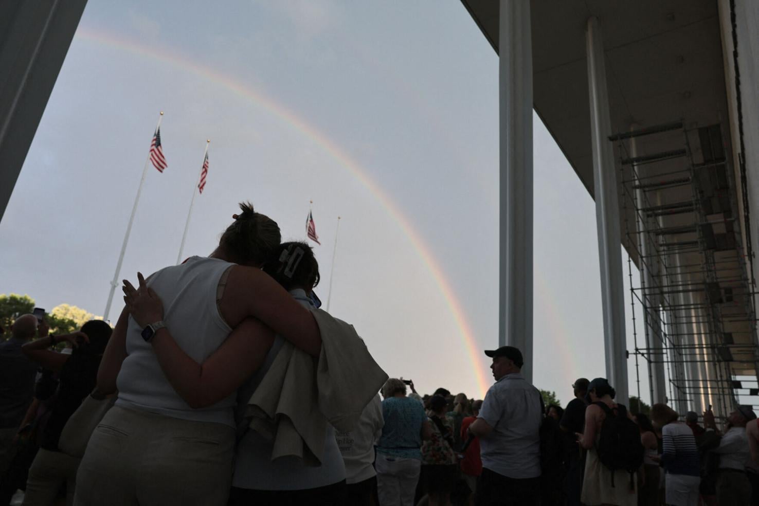 Trump's name removed from Kennedy Center