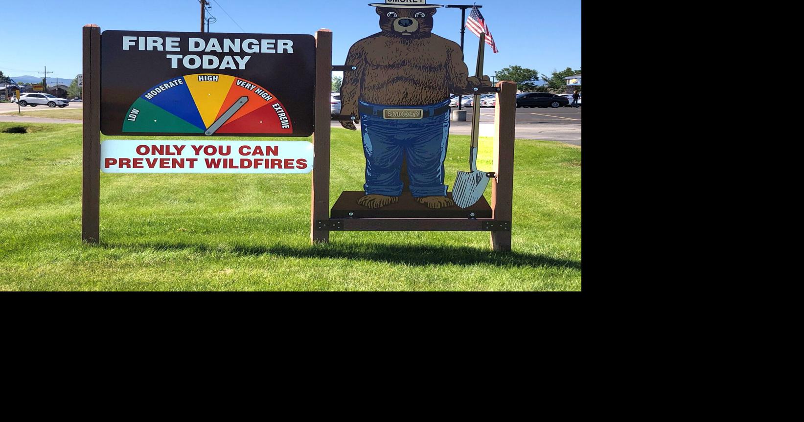 Bitterroot National Forest raises fire danger to 'very high'