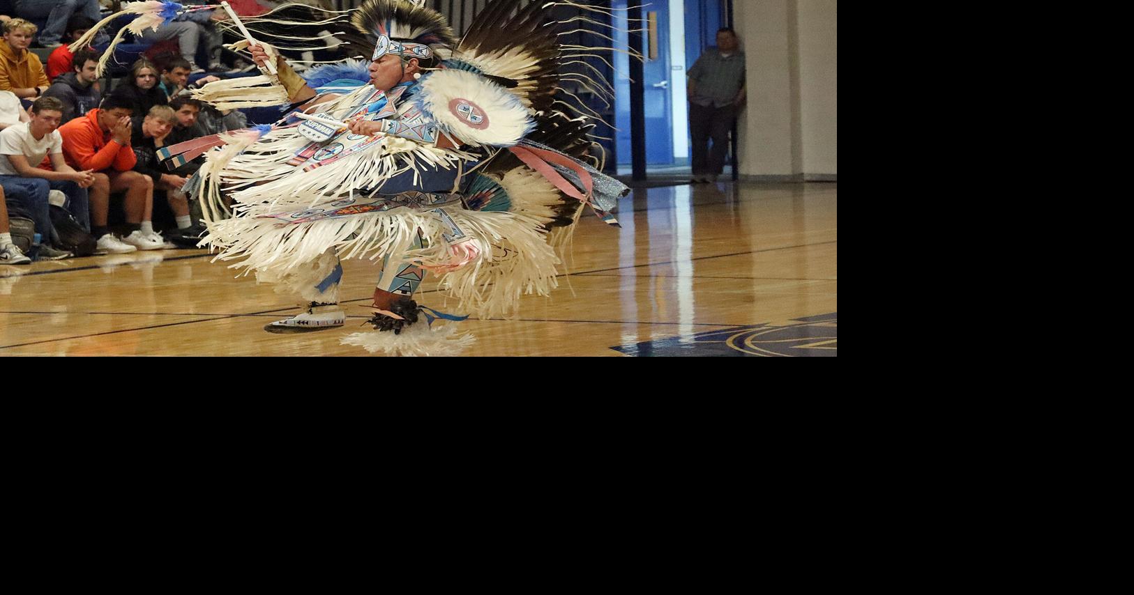Hip-hop artist Supaman visits Corvallis Schools