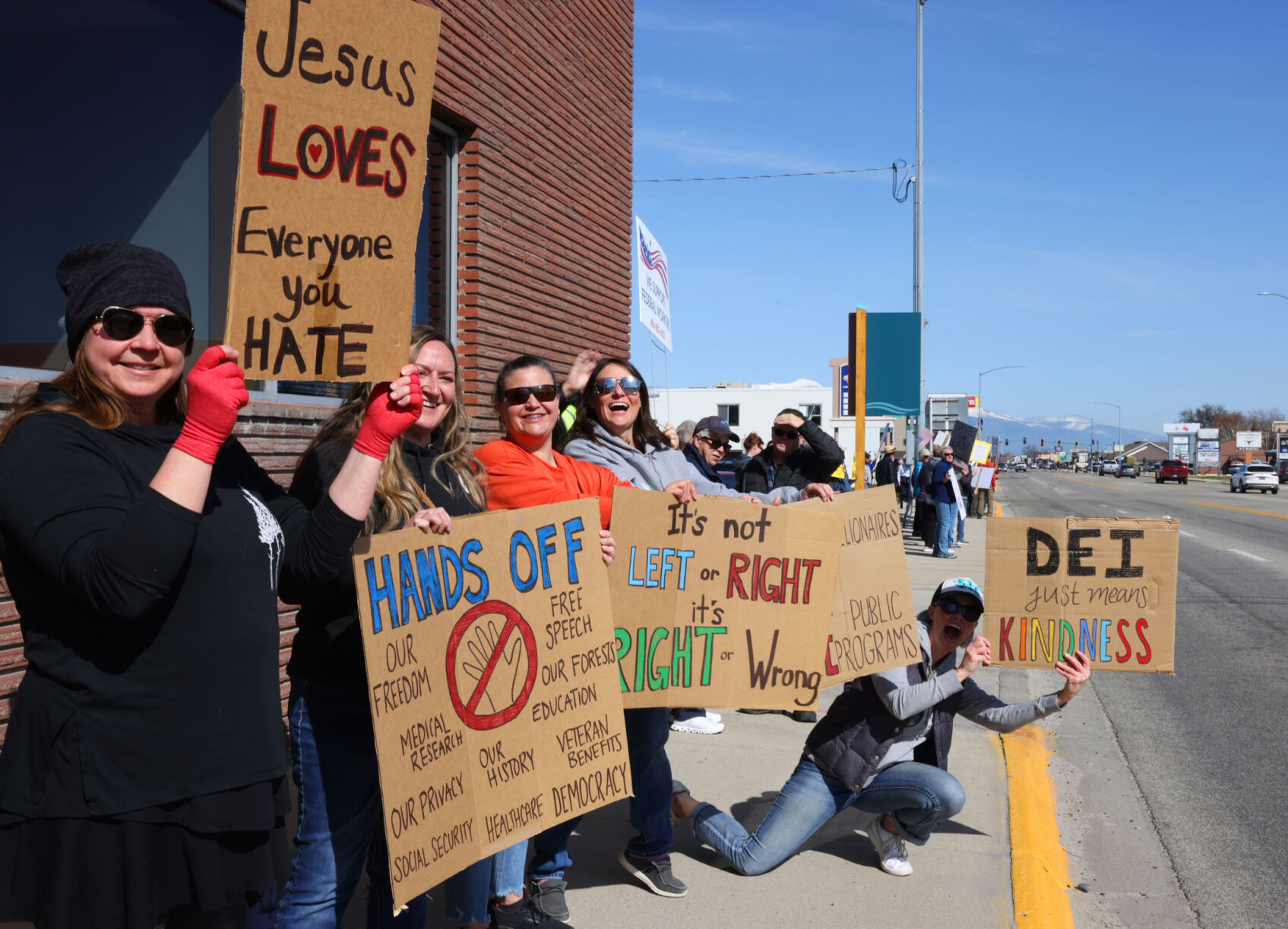 More than 500 rally in Hamilton against Trump administration