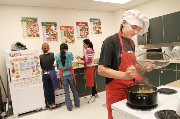 Canning lessons: Extension partners with school to teach food ...