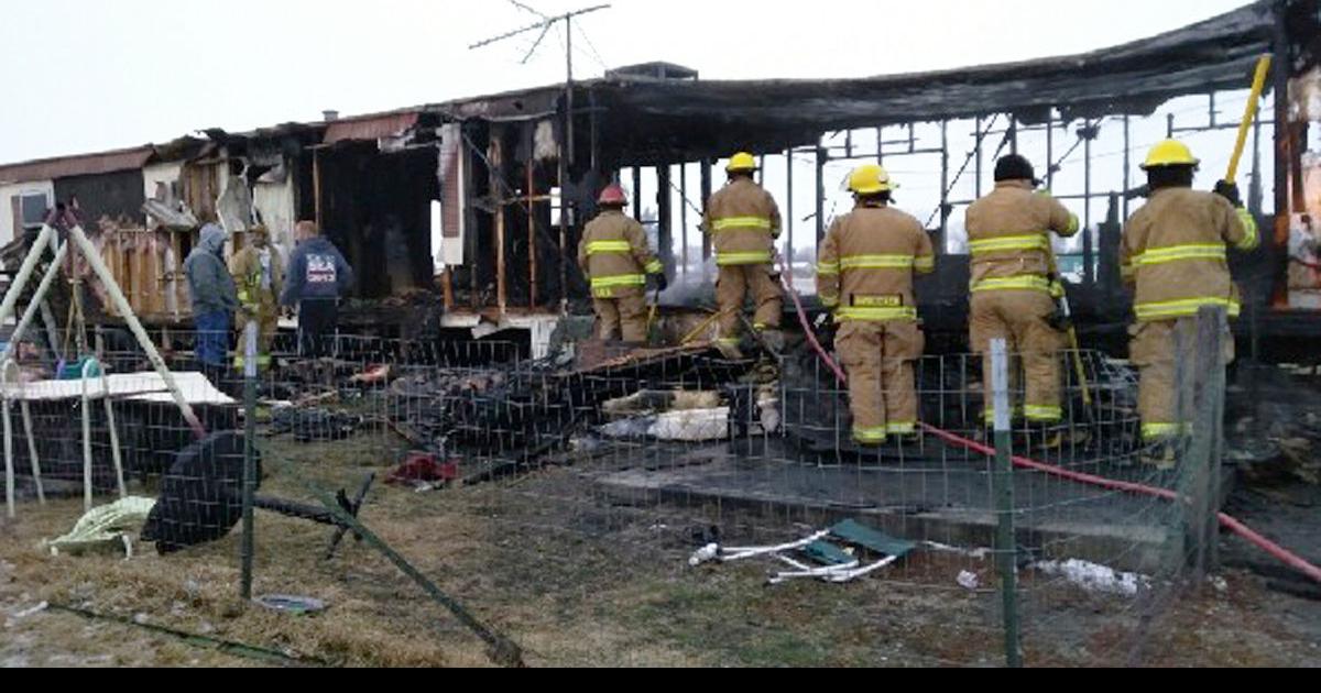 Victor fire leaves family homeless