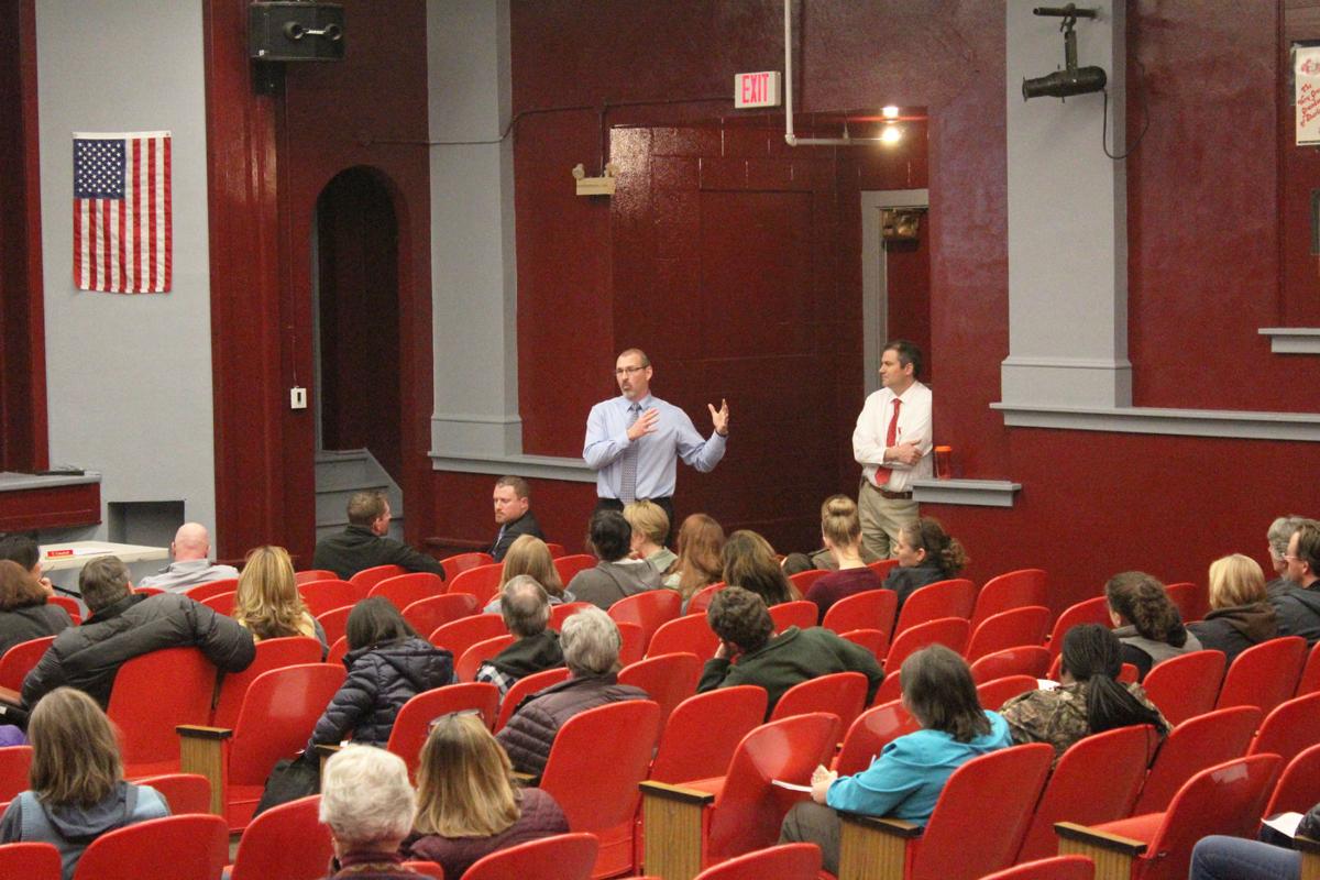 Hamilton School Board meets about proposed consolidation, levy and bond