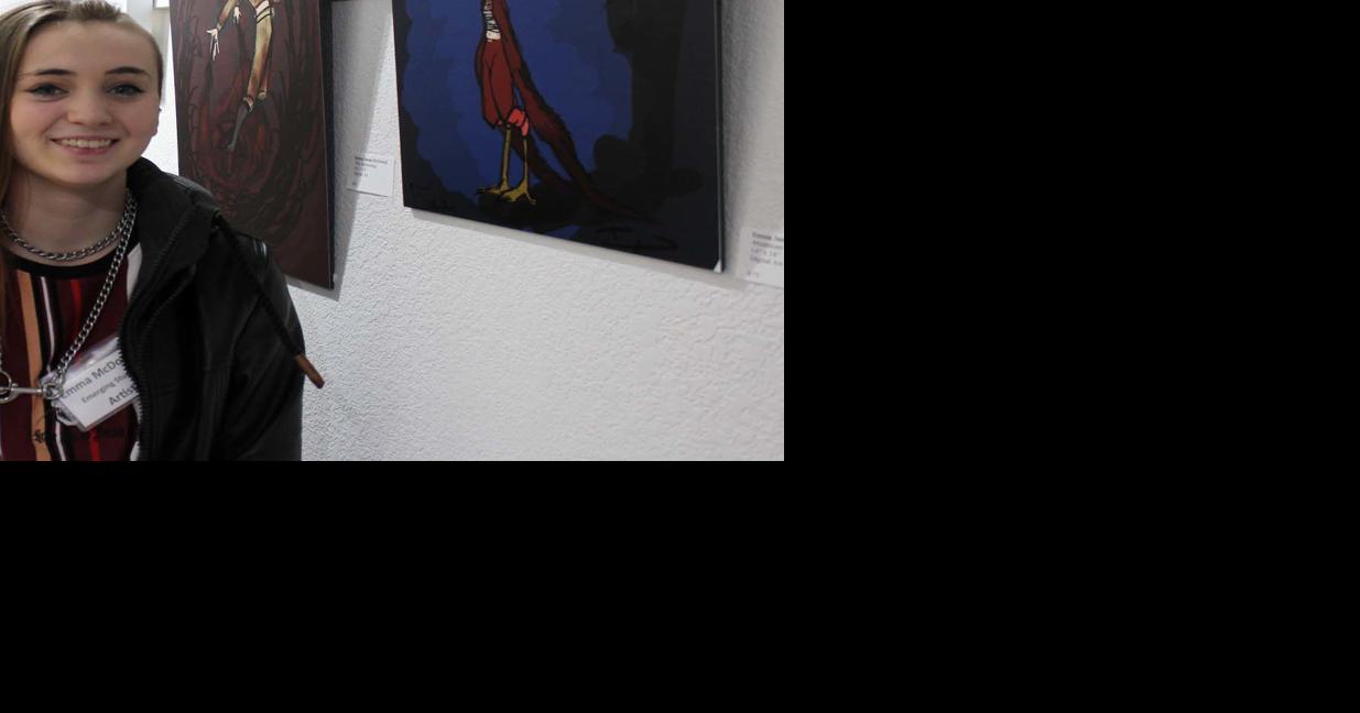 Gallery features emerging youth artist Emma McDowell