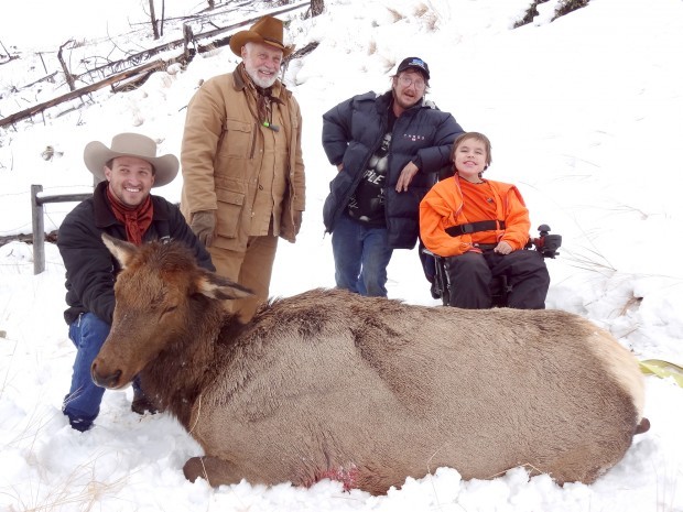 Joining the hunt: Wheelchair-bound youth given opportunity to shoot elk ...
