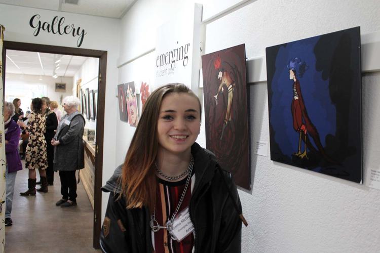 Gallery features emerging youth artist Emma McDowell