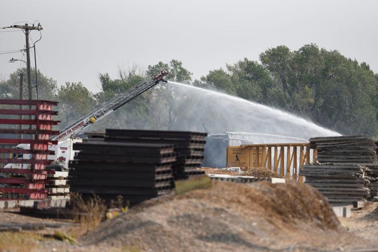 Fire burns three buildings at R-Y Timber, injures two employees