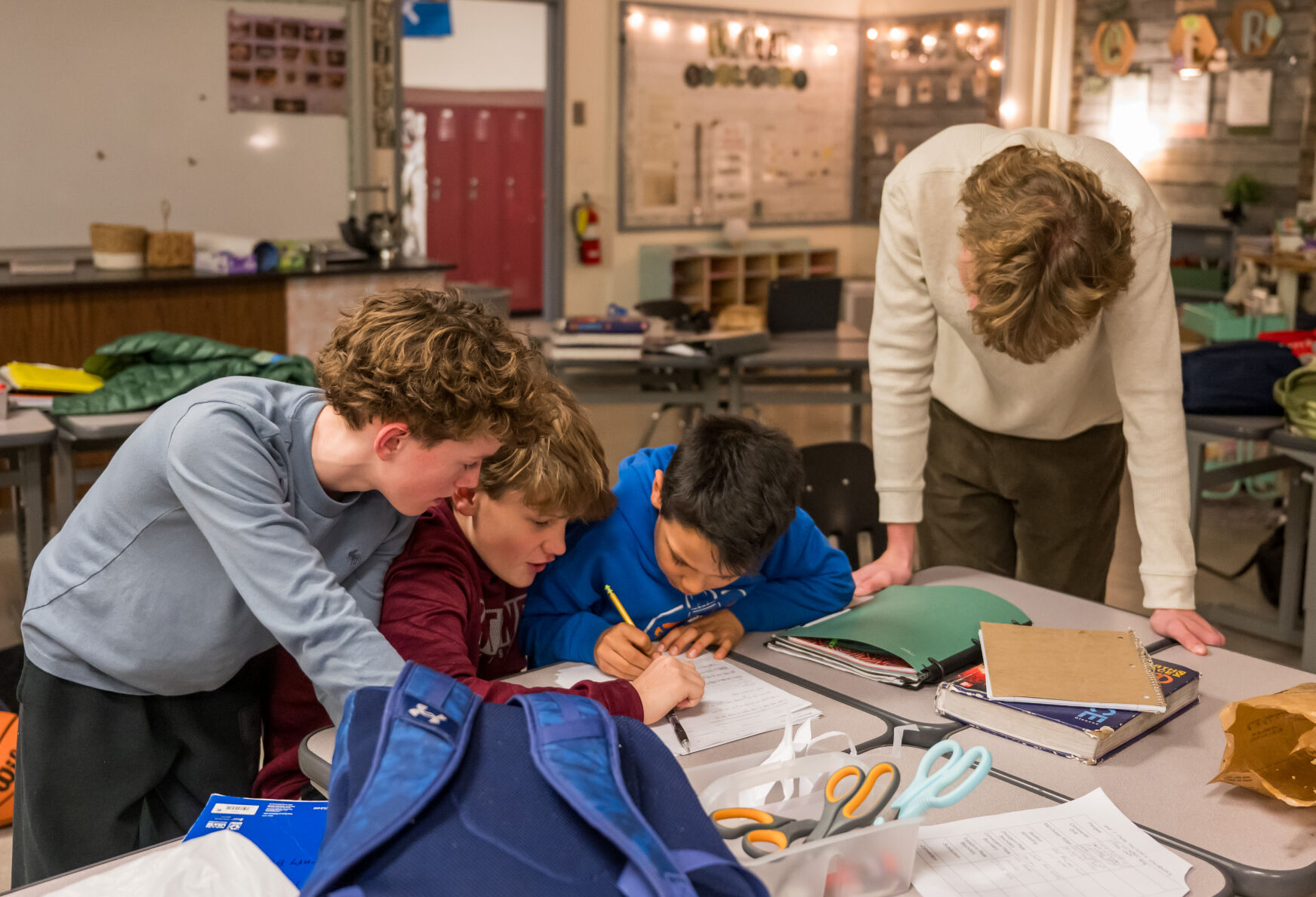 Hamilton Middle Science Olympiad preps for state competition