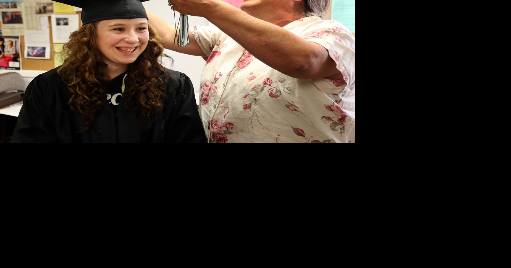 Making history: Victor woman first in three generations to attain diploma