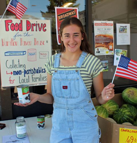 Morgan’s Helping Hands gathers food for donation