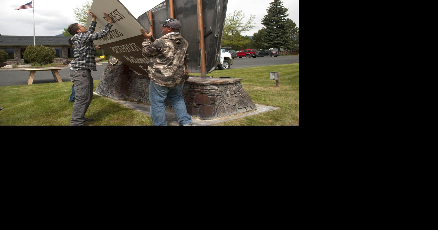 Bitterroot National Forest office gets new, greener signs that will ...