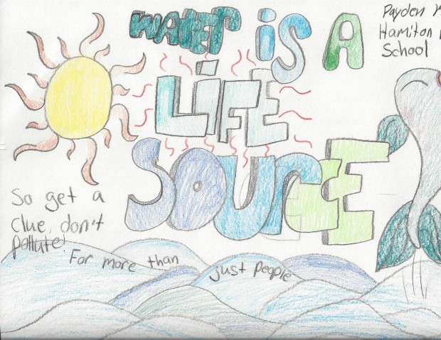 Seventh-grade Hamilton Middle School student wins poster contest ...