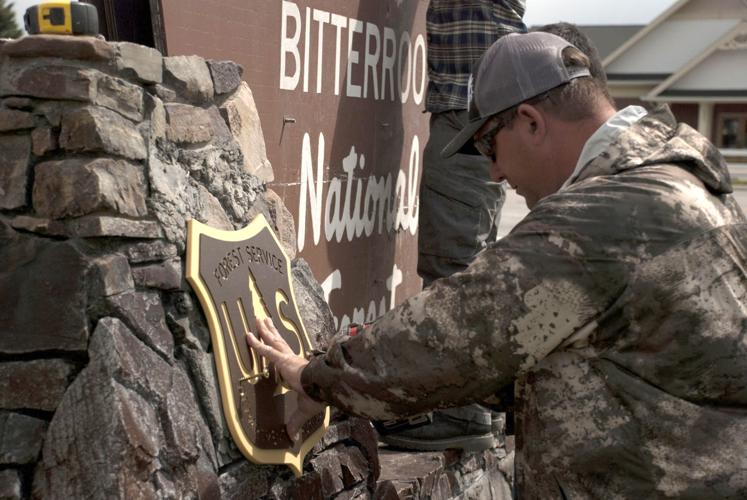 Bitterroot National Forest office gets new, greener signs that will ...