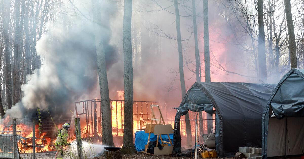 Bellaire and South Torch Lake firefighters had just cleared the scene ...